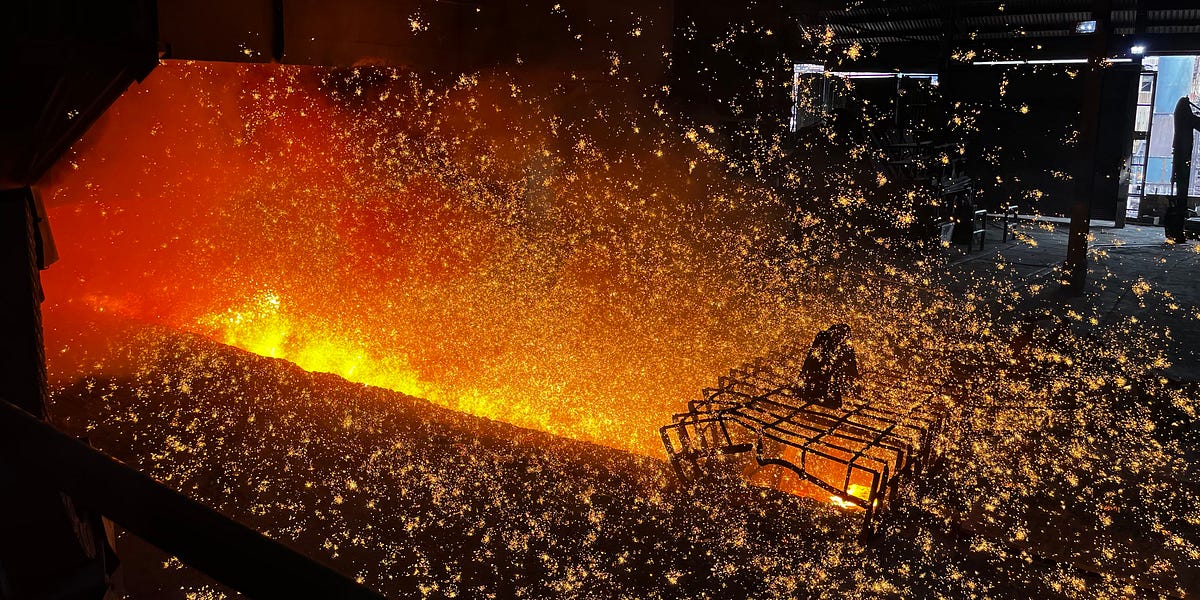 Does it really matter if we can't produce "virgin steel" anymore?
