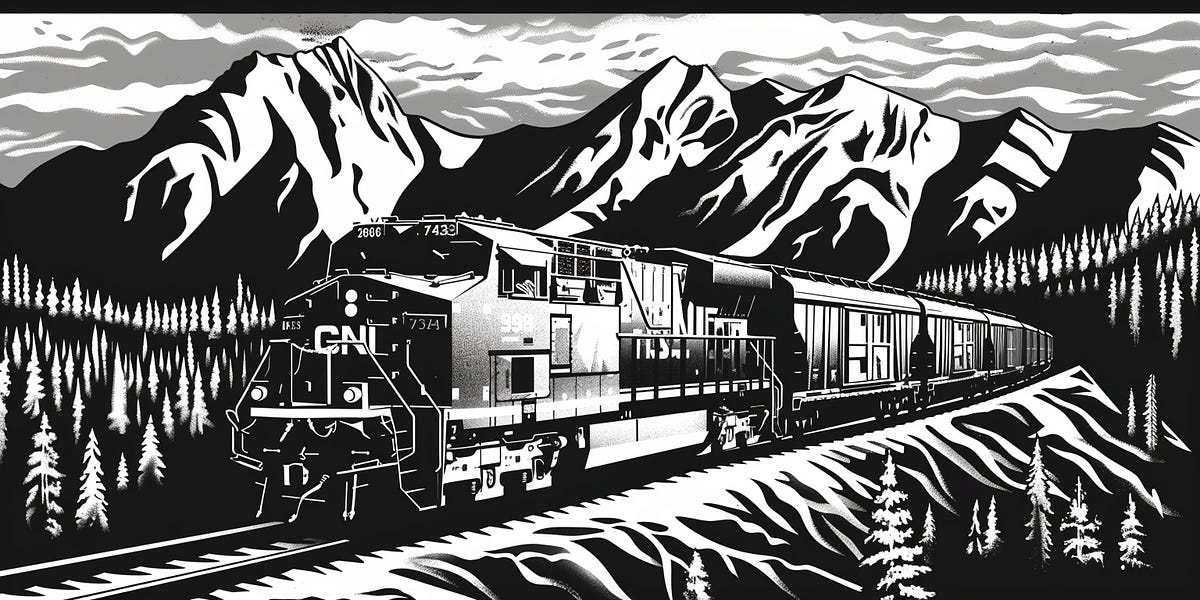 Chasing trains - by K Sav