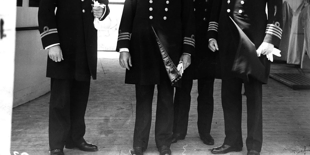 Why the Captain Goes Down with the Ship - by Evan Amato