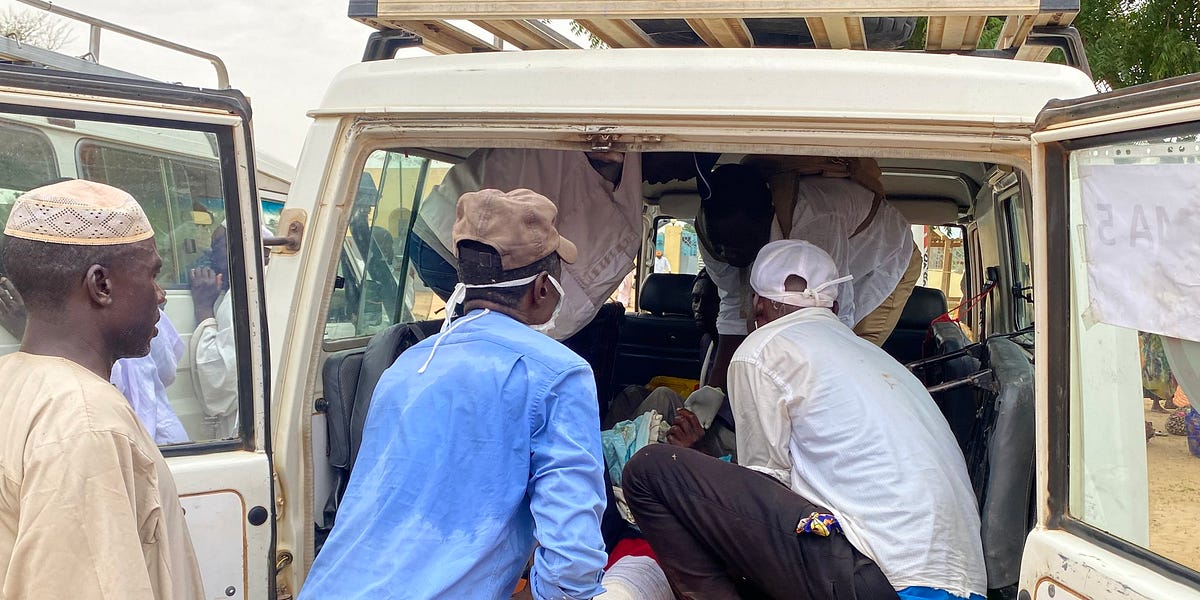 “El Geneina... post-holocaust scenes”