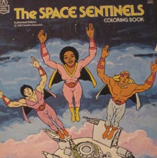 This week the sci -fi classic Space Sentinels - by Jon