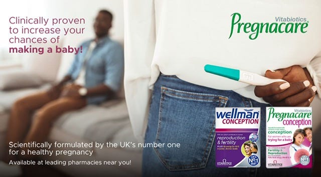 Start Your Conception Journey With The PregnaCare Range 🧬