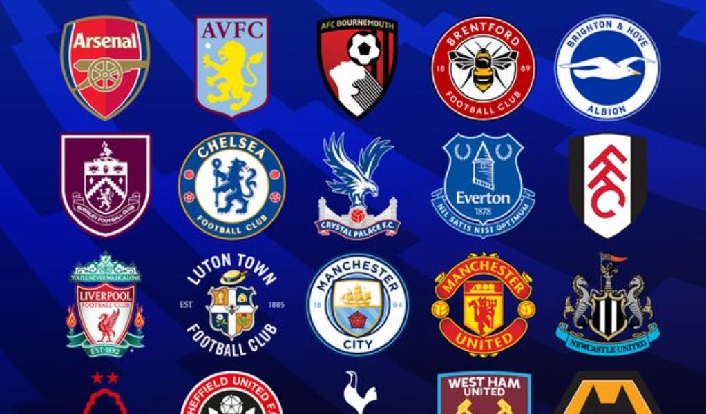 An updated look at Premier League 101 - by Bob Sturm