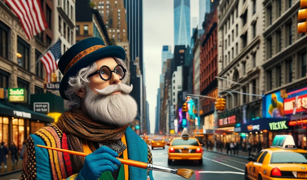 A Fake Artist Goes to New York