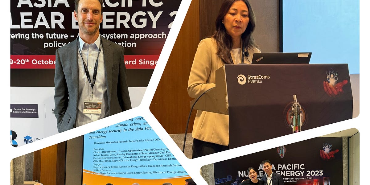 Atomic ASEAN…reporting from the 2023 Asia Pacific Nuclear Energy conference