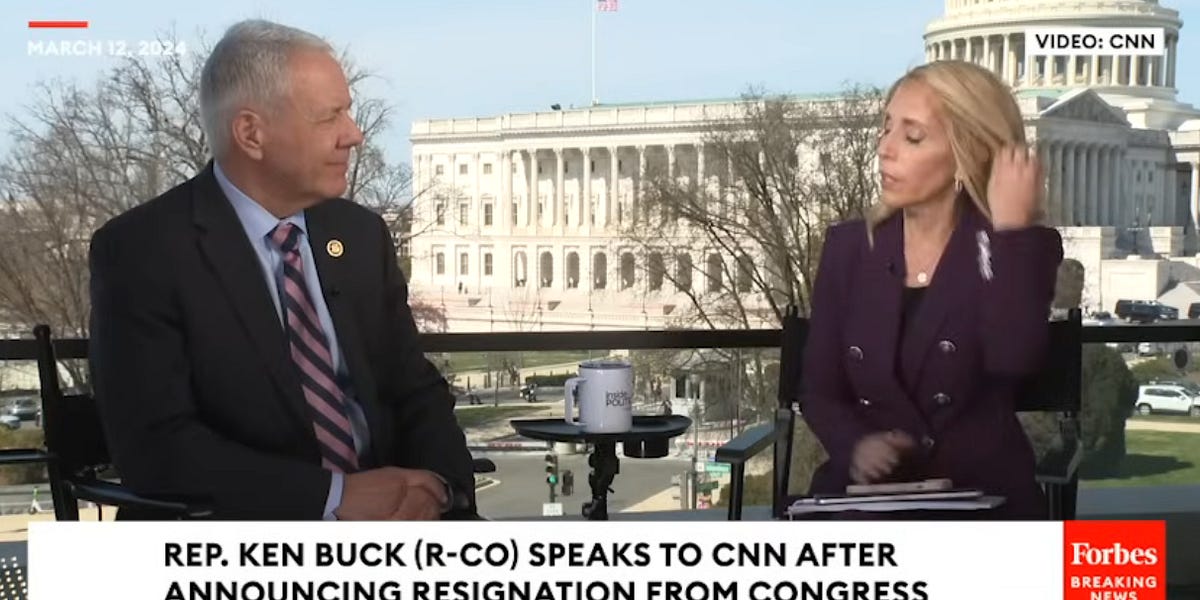 Ken Buck Resignation Is Giant F*ck You To Mike Johnson AND Lauren ...