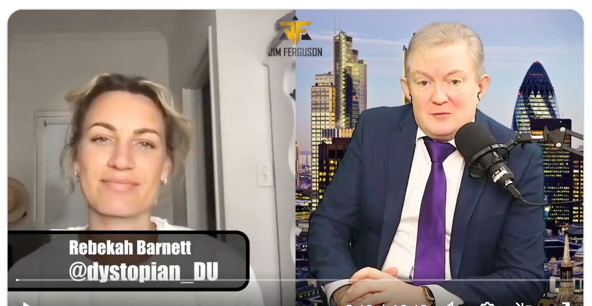 Some recent interviews - by Rebekah Barnett