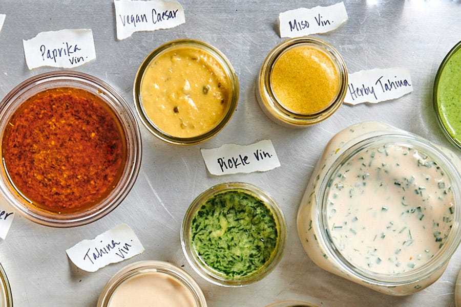5 Easy Salad Dressing Recipes to Hang on Your Fridge