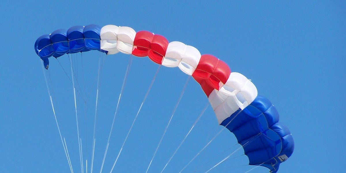 The Perfect Parachute for the Launch - by Susan Seiling