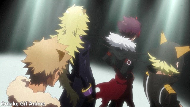 Omake Gif Anime - Show By Rock!! S2 - Episode 5 - Shingan Crimsonz Curry