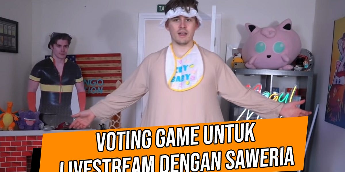 Voting Game untuk Livestream dengan Saweria