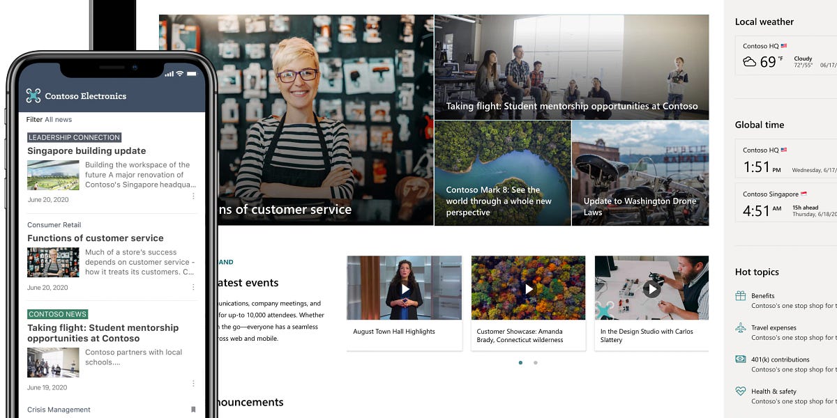 Choosing the Right News Management Approach in SharePoint Online ...