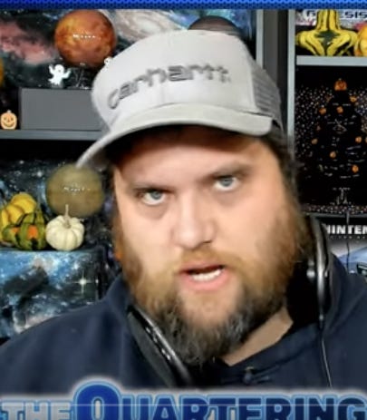 YouTuber "TheQuartering" (real name: Jeremy Hambly)