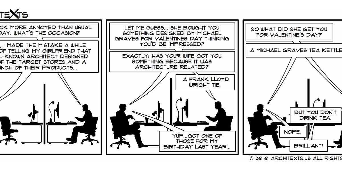 Architecture Gifts - by Modulor Man