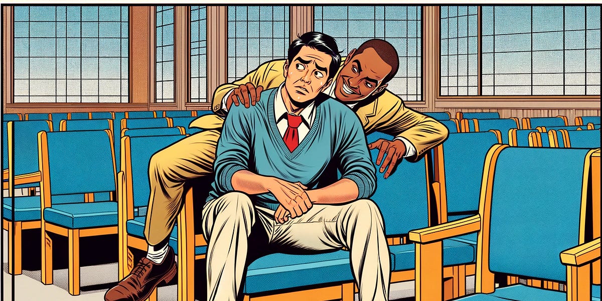 how to not talk to people - Sitting with Sam