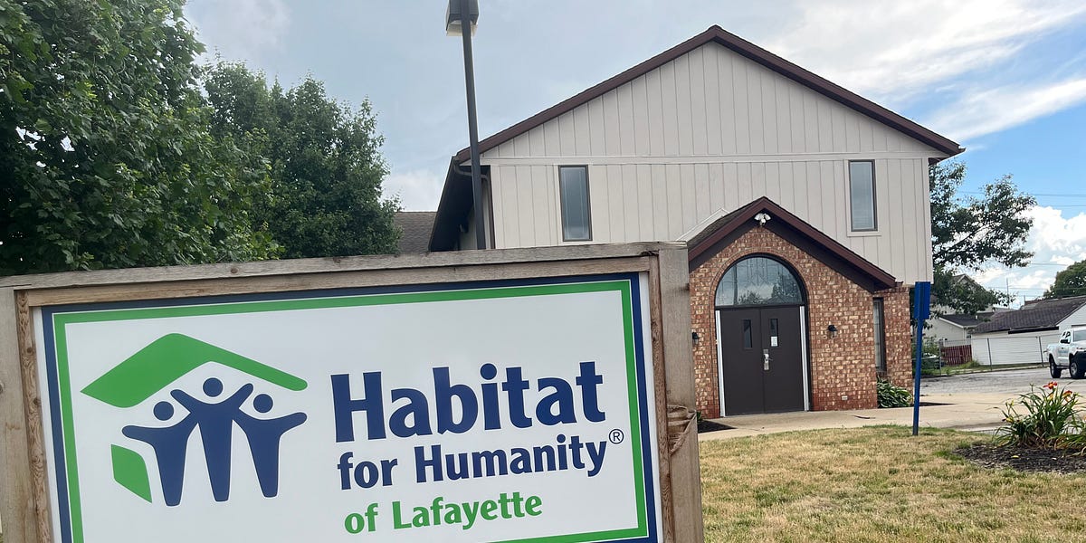 Habitat for Humanity finds new home in Franciscan Health donation