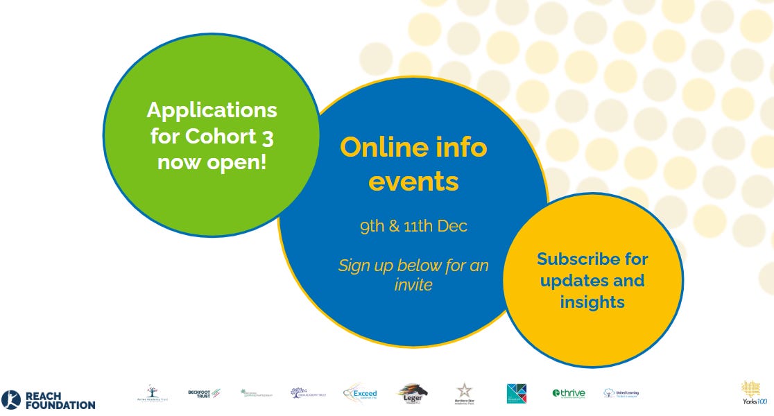 Joining Yorks100's 3rd cohort