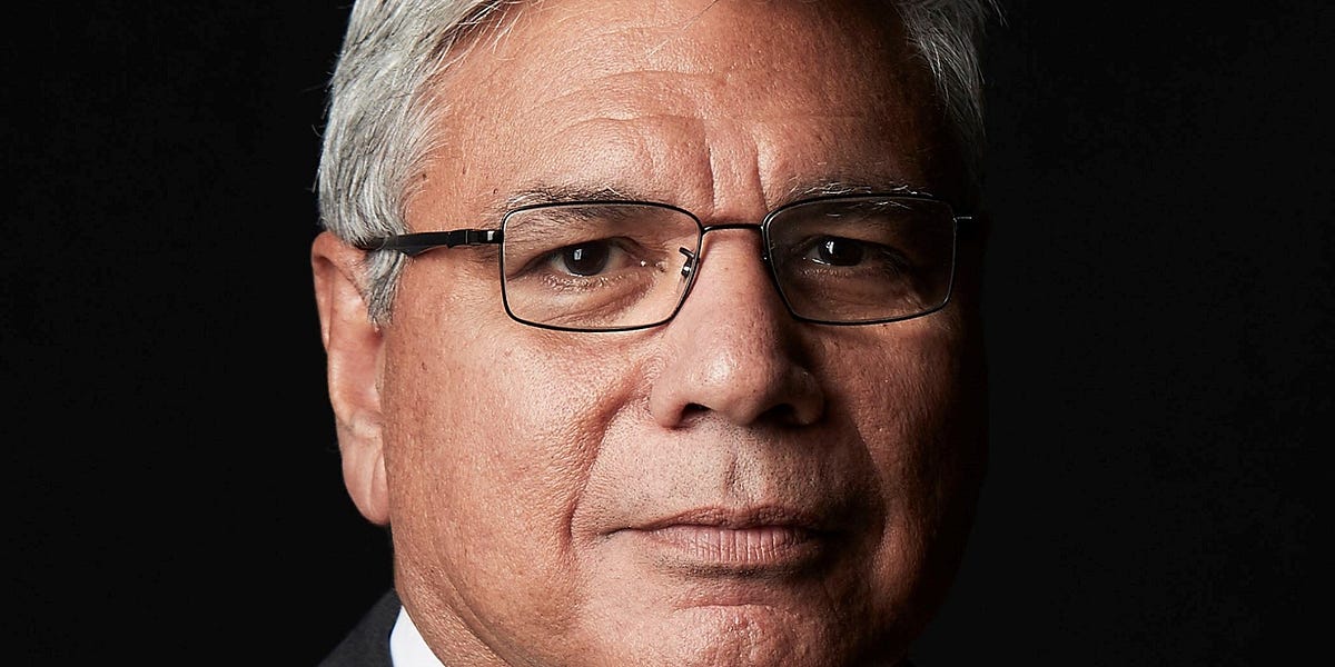 Warren Mundine in Black and White - by Misha Saul - Kvetch