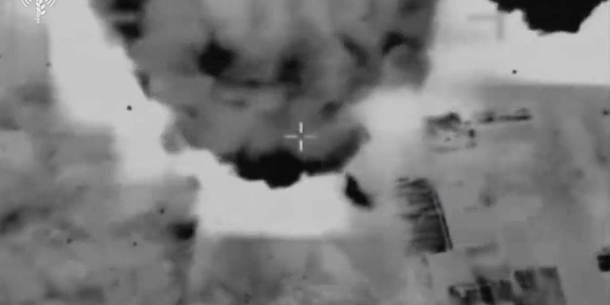 Israeli IDF/IAF Military Response To Terrorist Attacks On Israel ...