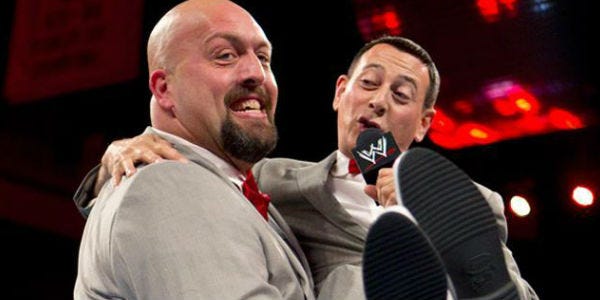 Pee Wee Herman & the WWE - by Jeff Quinton