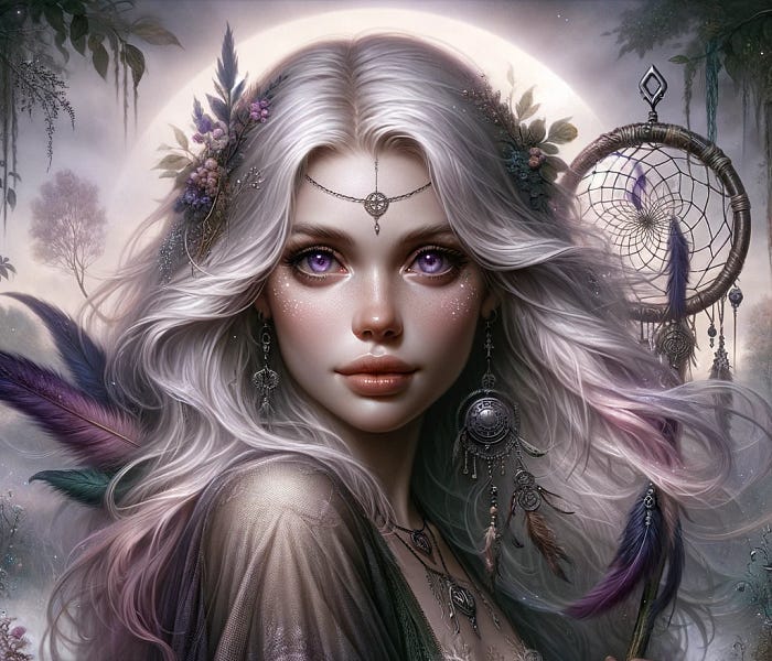 Lady Elara the Dreamweaver - by Mark Randall Havens