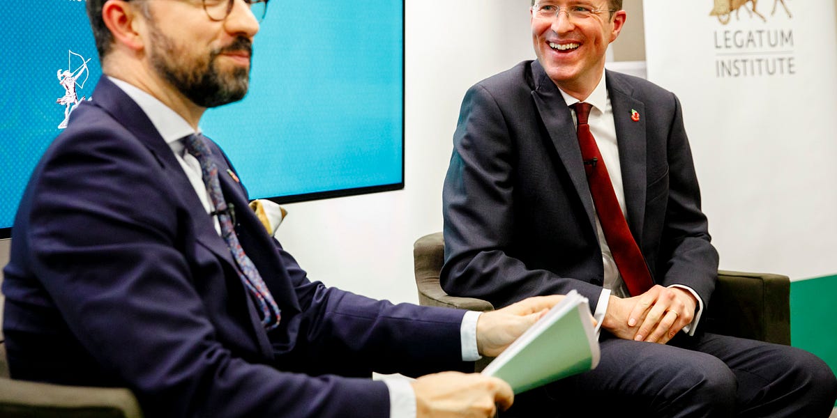 Matthew Elliott Lecture 'In Praise of Business'