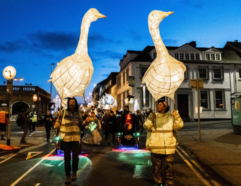 Join A Centenary Lantern Procession