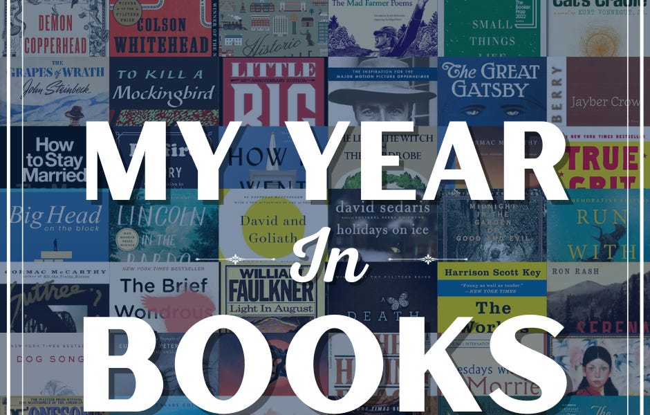 My Year in Books (Part 1) - by Tex Fry - Winging It