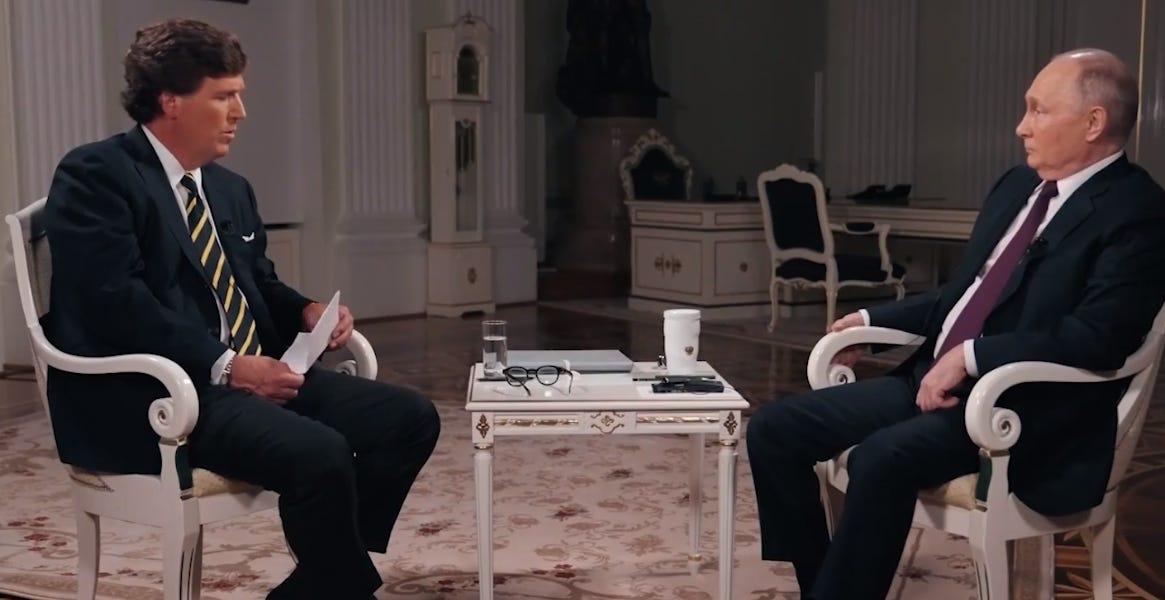 Putin Carlson Interview Full Transcript