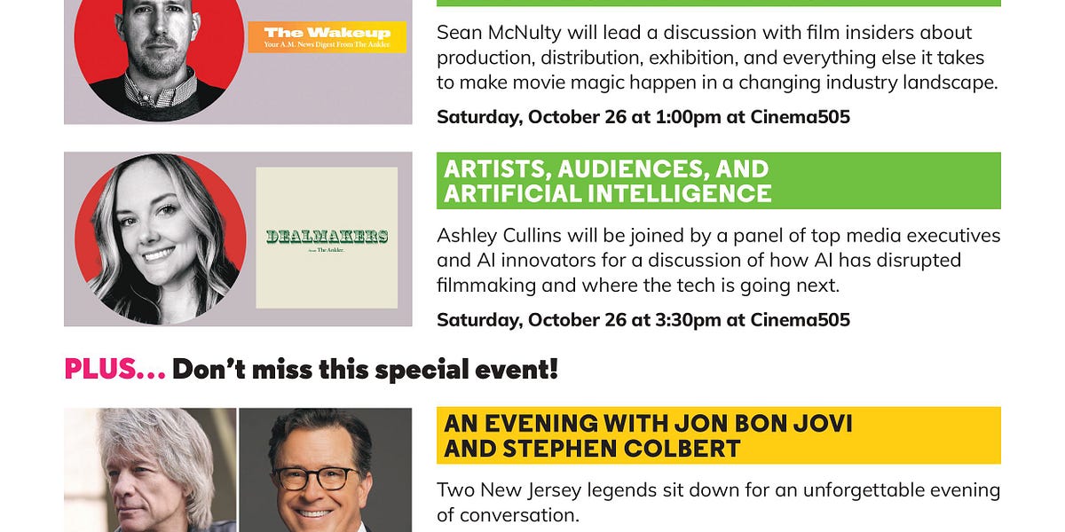 Join The Ankler at the 2024 Montclair Film Festival