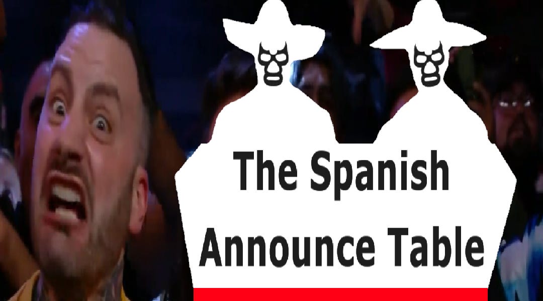Episode 437 of The Spanish Announce Table -LIVESTREAM TONIGHT!