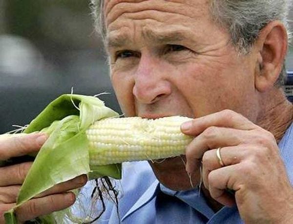 George W. Bush Will Really Miss Presidential Food