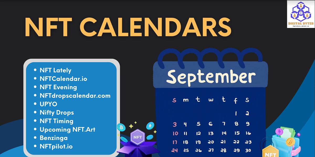 NFT calendars: what are they? - by Jonny Fry