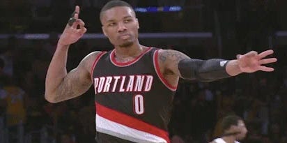 Dame has flipped the switch - by Austin Cornilles