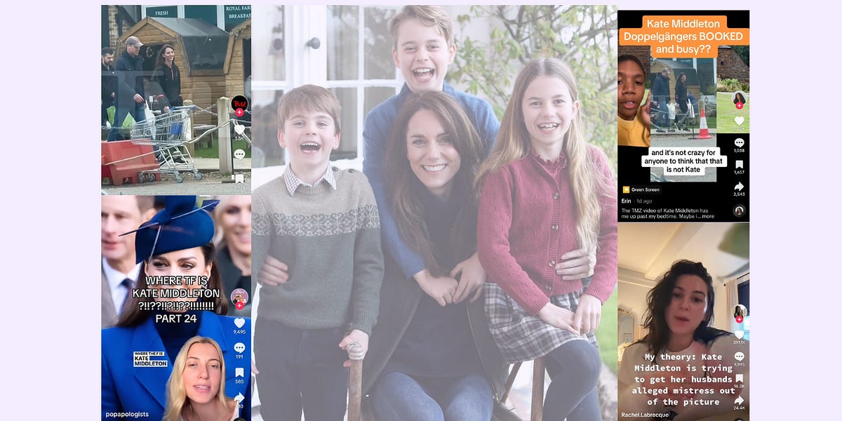 What makes you think you know where Kate Middleton is?