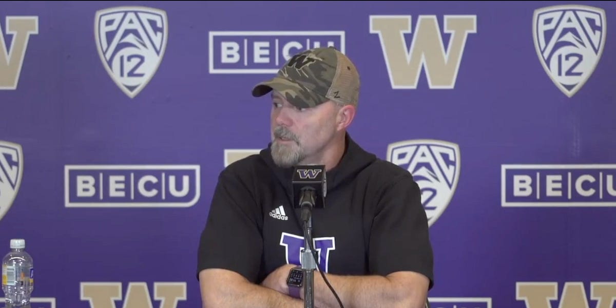 Washington OC Ryan Grubb dissects what went wrong against Arizona State