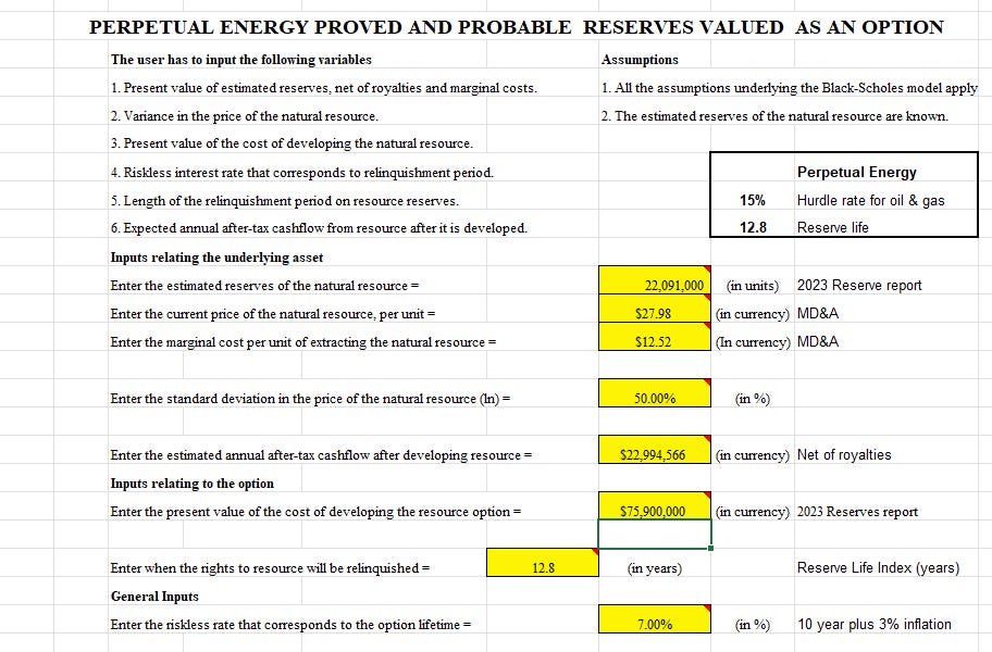 Perpetual Energy is undervalued - by Michael Blair