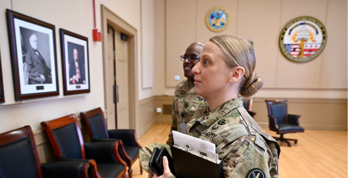 Walz purges the Enlisted Ranks? - ColonelRETJohn