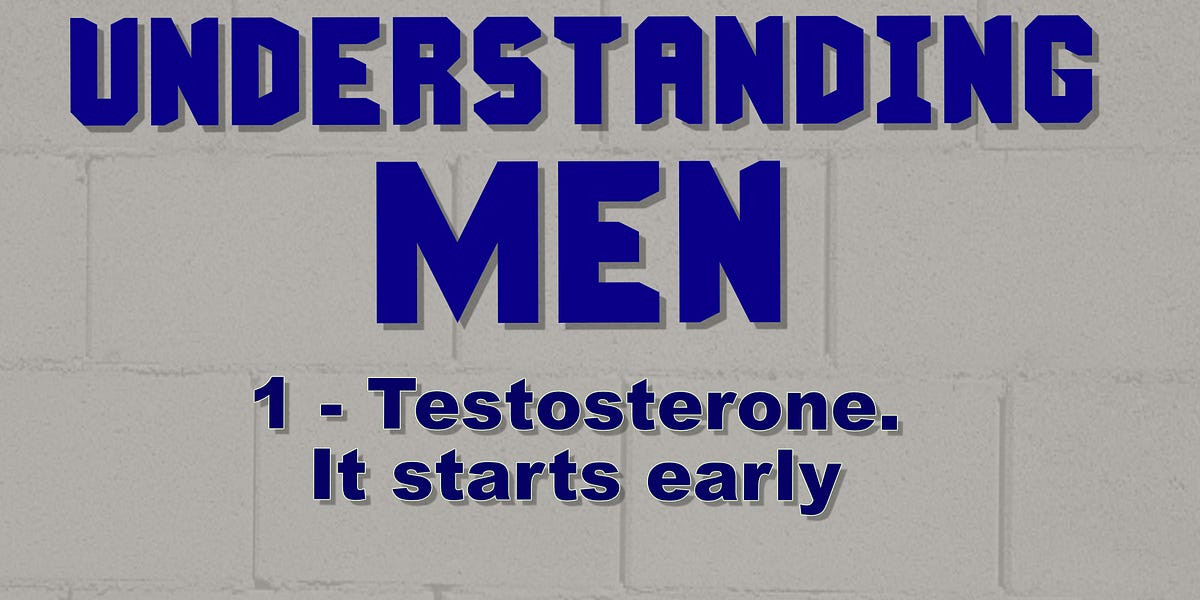 Understanding Men #1 - by Tom Golden - MenAreGood Substack