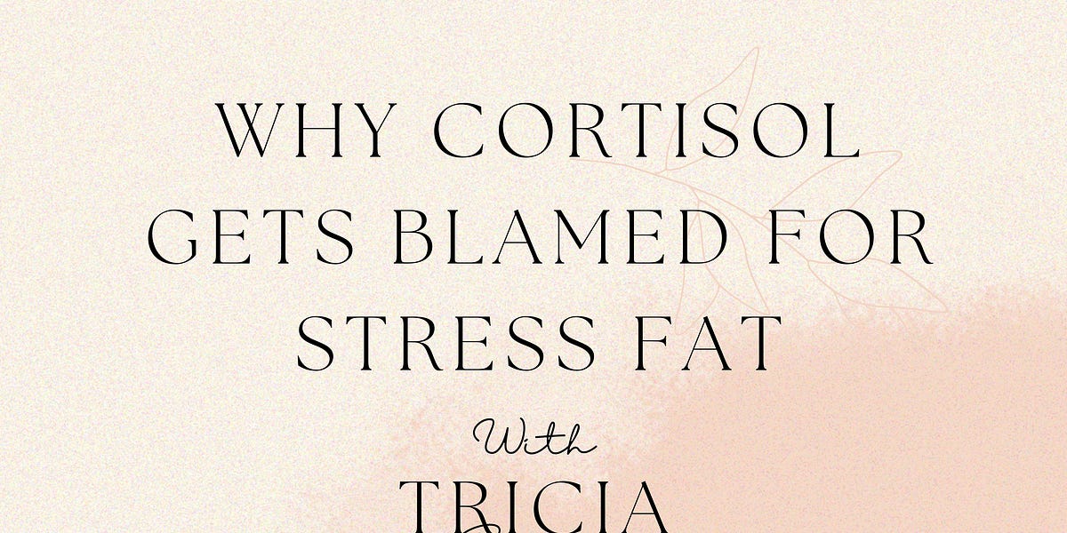 Why Cortisol is blamed for Stress Fat