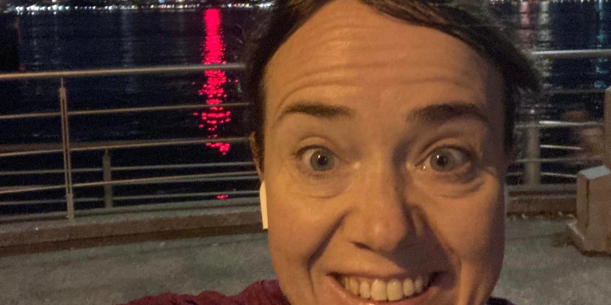 I can't go for a run because - by Isabel Mohan