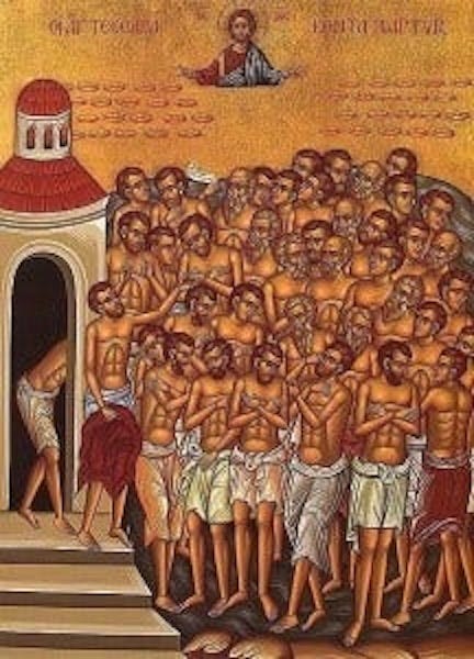History of the 40 Martyrs of Sebaste - by Bill Petro