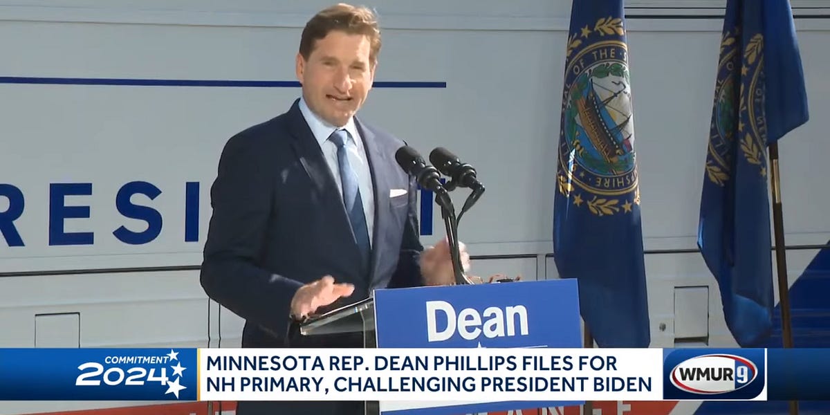 Harlan Crow-Funded Rep. Dean Phillips Looking For Sweet Spot Between ...