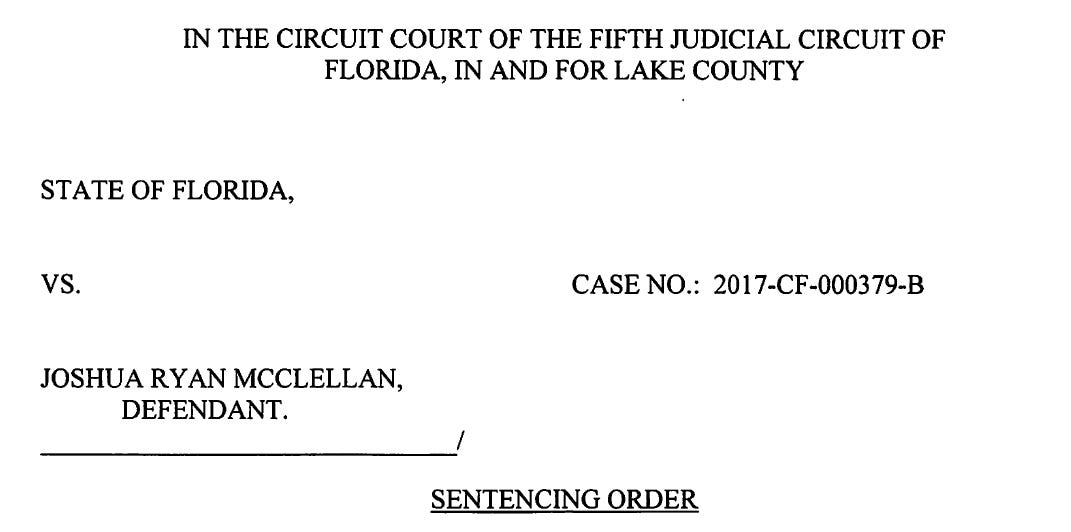 BREAKING: Joshua McClellan sentenced to life after jury's 10-2 ...