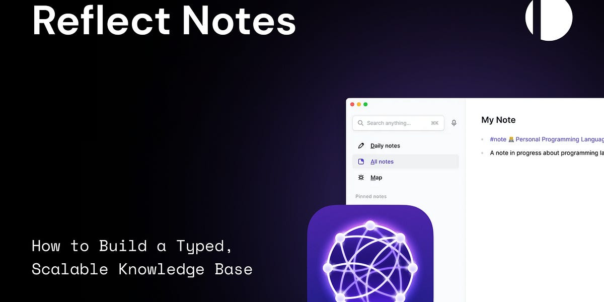 Reflect Notes - How to Build a Typed, Scalable Knowledge Base