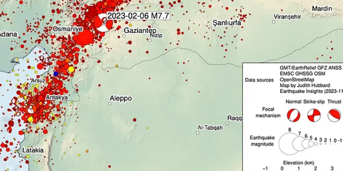 Aftershocks of deadly earthquakes - by Judith A Hubbard