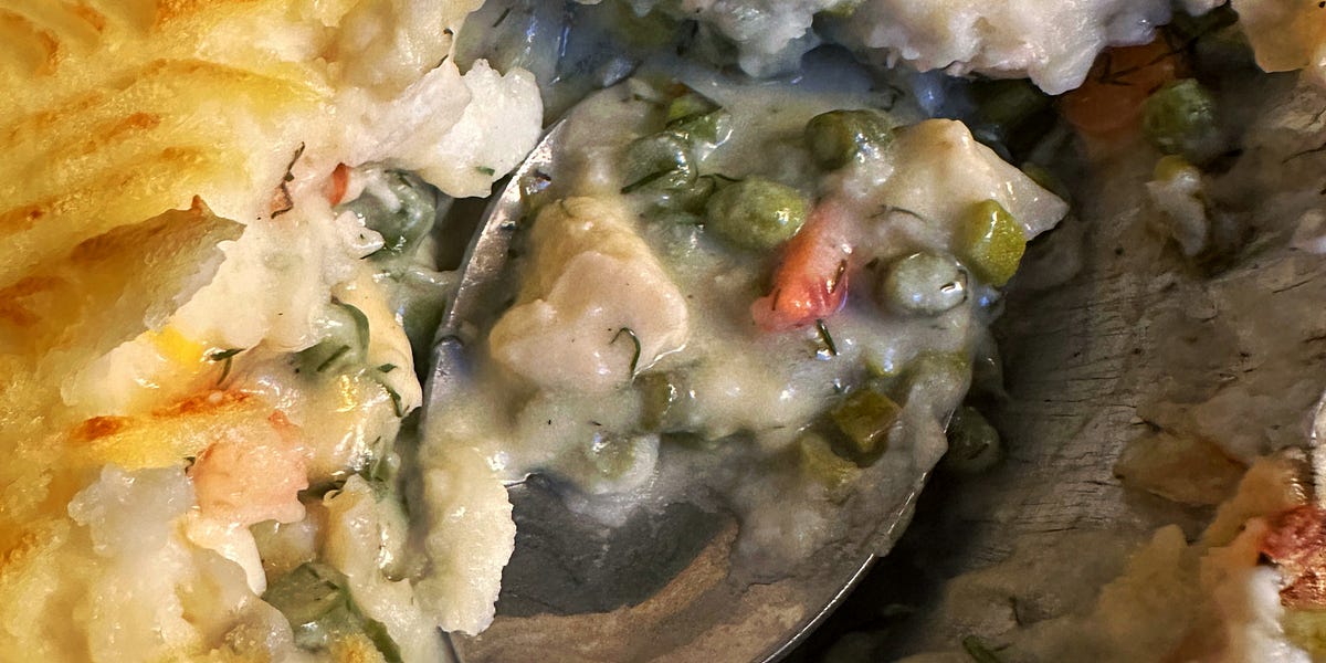 Easy Spring Fish Pie Recipe - by Farideh Sadeghin