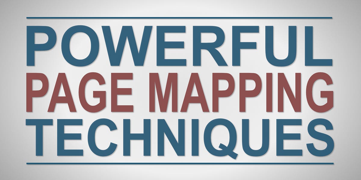 Powerful Page Mapping Techniques - Computer, Enhance!