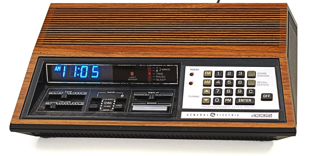The Clock Radio and Its Moment in Consumer Technology