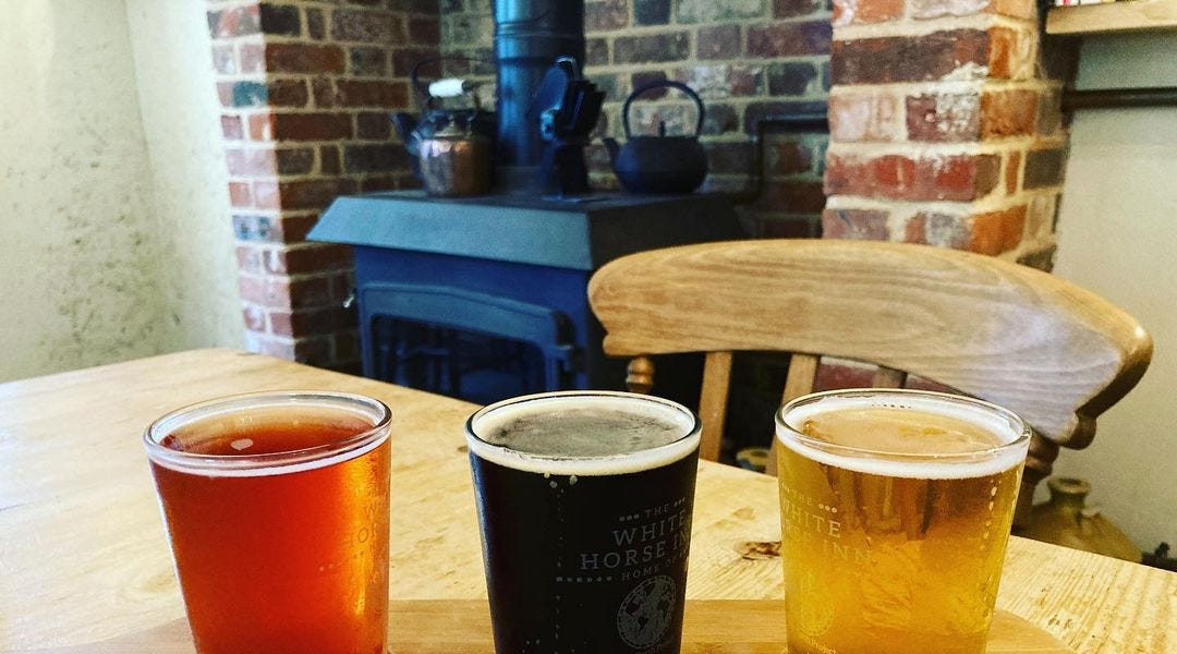 Best pub in Suffolk for beer: The Edwardstone White Horse